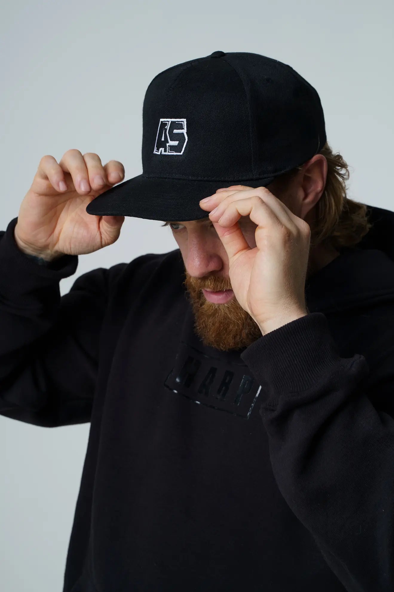 Original AS Snapback in Black